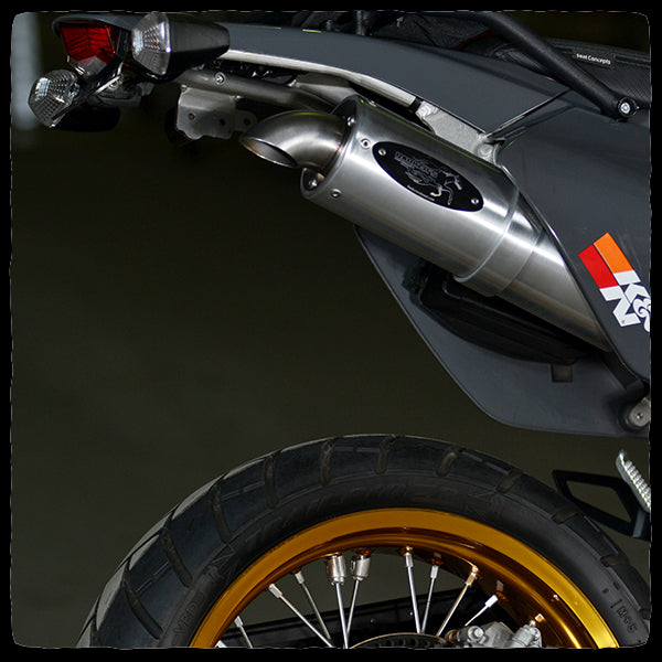 2000-2024 Suzuki DRZ400 Full Single Exhaust System – Barker's Exhaust